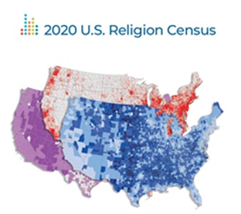 INTERACTIVE MAPS | U.S. Religion Census | Religious Statistics ...